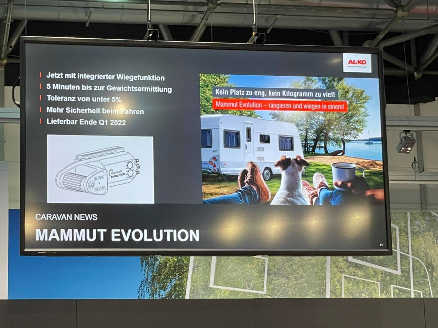 Mammut Evolution mover van AL-KO nu ook met gewichtsmodule - Campingtrend