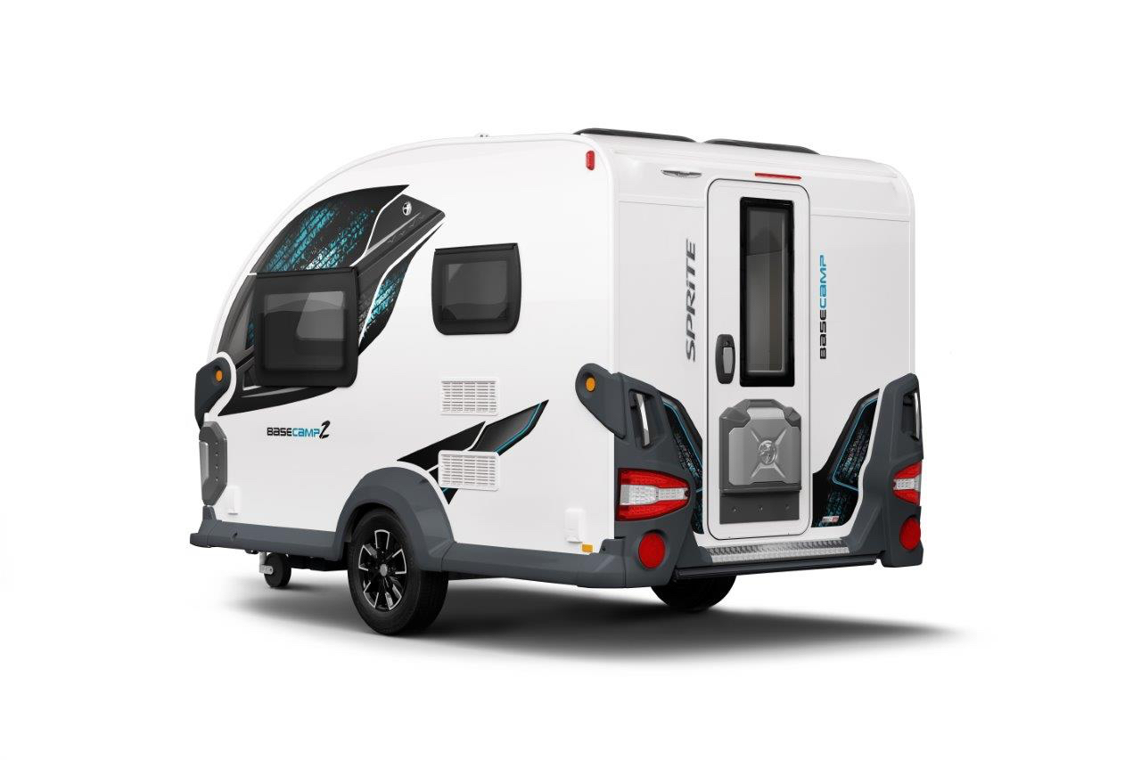 Sprite caravans 2023: nieuwe indeling voor de Basecamp - Campingtrend