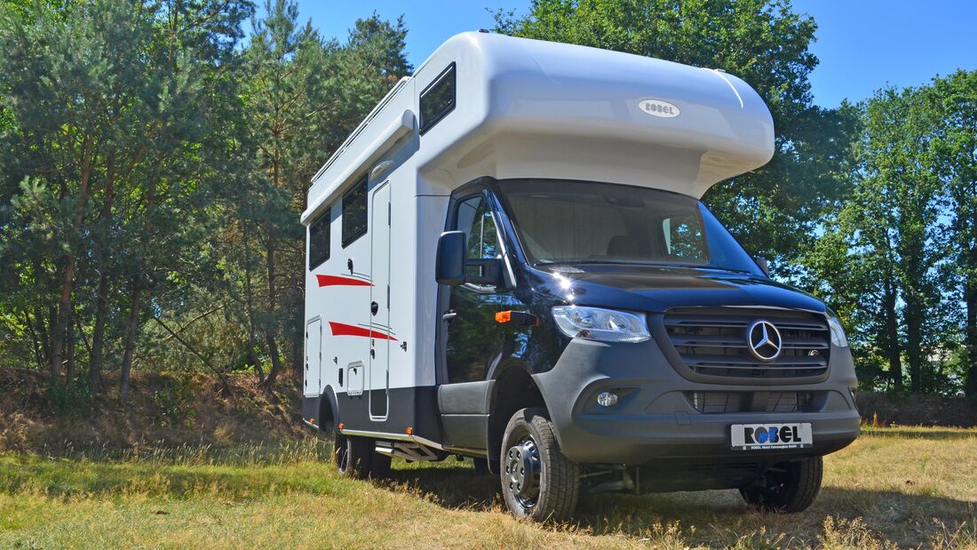 Robel K 680 H nieuwe alkoofcamper op Mercedes Sprinter - Campingtrend
